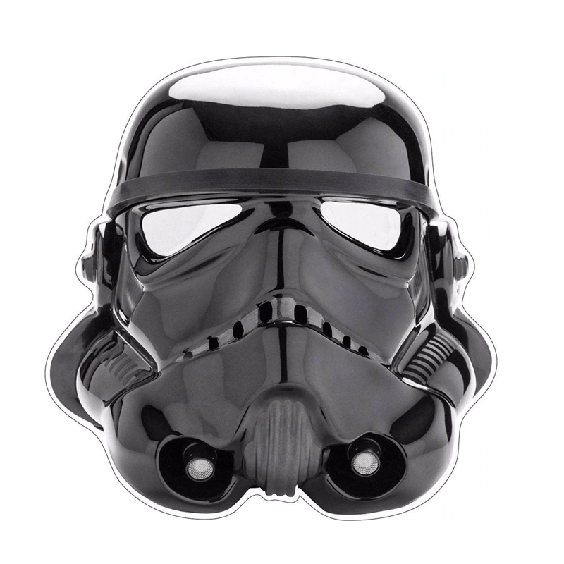 Star Trooper Wars Shadow Stormtrooper Helmet Custom Vinyl Sticker Decal ...