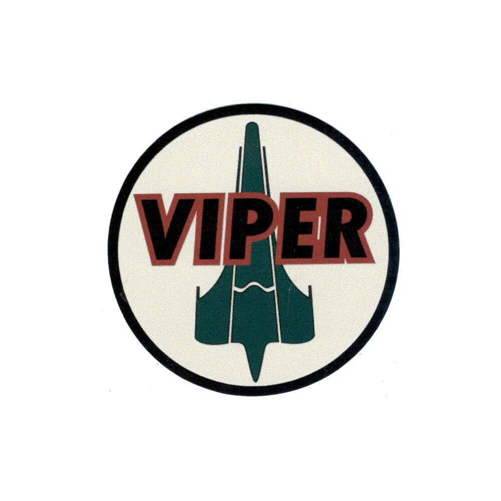 Battlestar Galactica Viper Fighter Colonial Warrior Sticker Decal ...