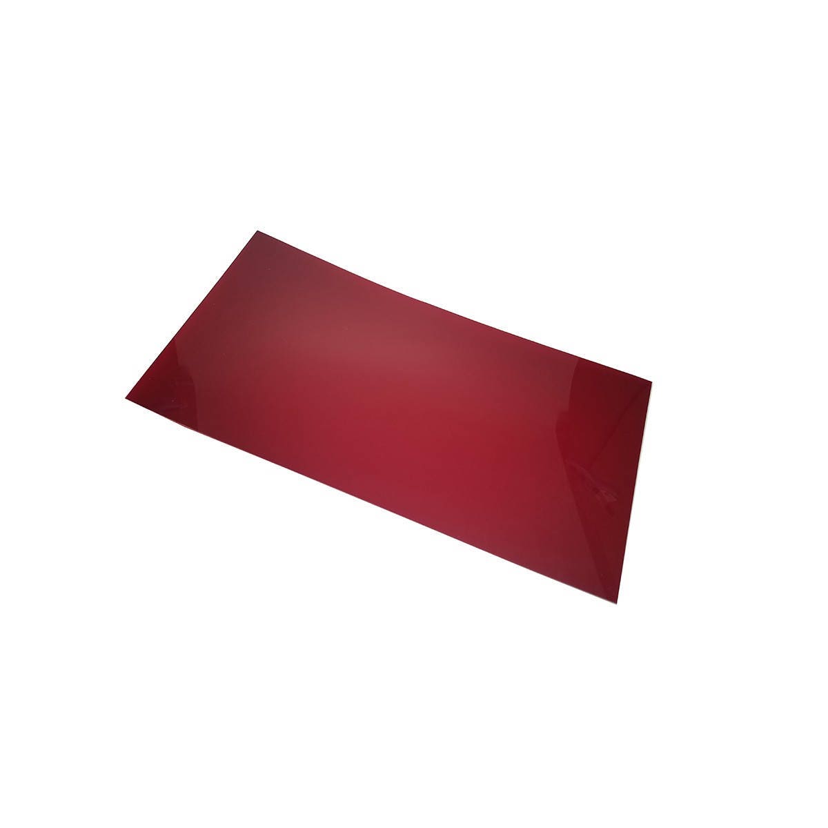Red .010 Thick Transparent Tinted Vinyl Lens 8 x 15.5 Inches ...